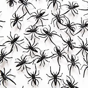 Amazon.com: 1 1/2" Plastic Spiders, 72 Pack : Arts, Crafts & Sewing