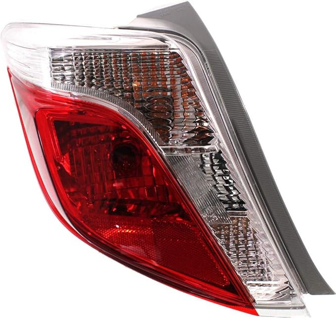 Amazon.com: Tail Light for TOYOTA YARIS 2012-2014 LH Assembly Hatchback ...