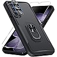 Amazon.com: Janmitta Compatible with Samsung Galaxy A26 5G Case with Screen Protector+Camera ...