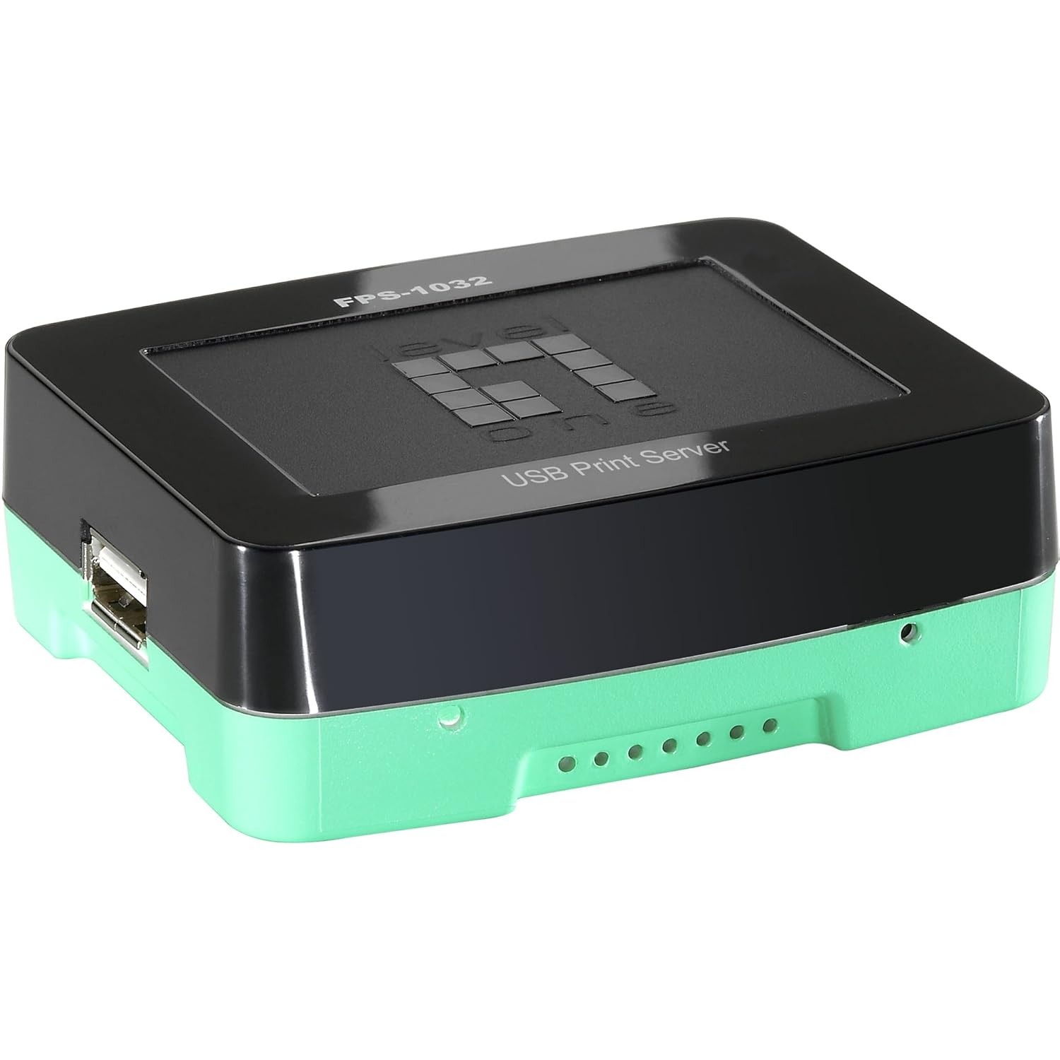 Amazon.com: CP Technologies FPS-1032 LevelOne Mini Print Server with 1 ...