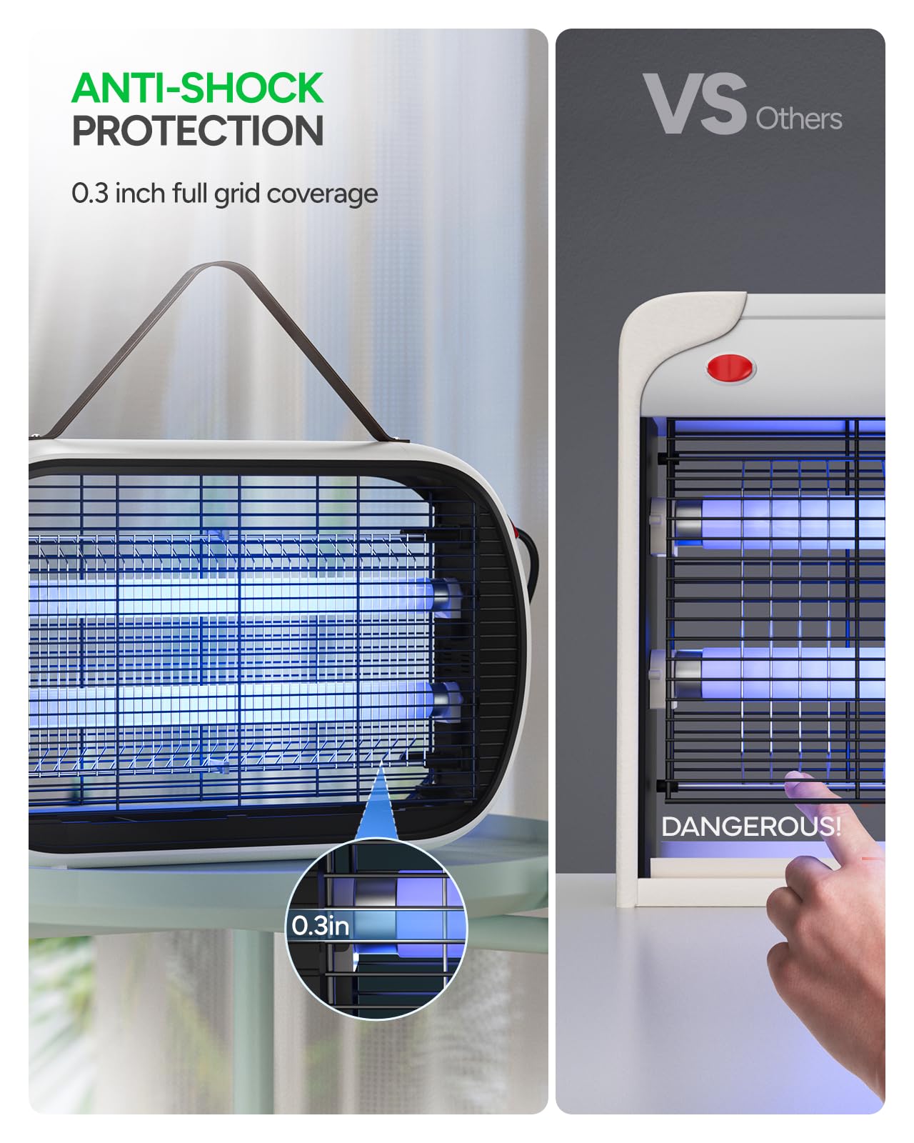 Mua Buzbug Bug Zapper Indoor for 5000 Sq. Ft., 20W Instant Electric ...