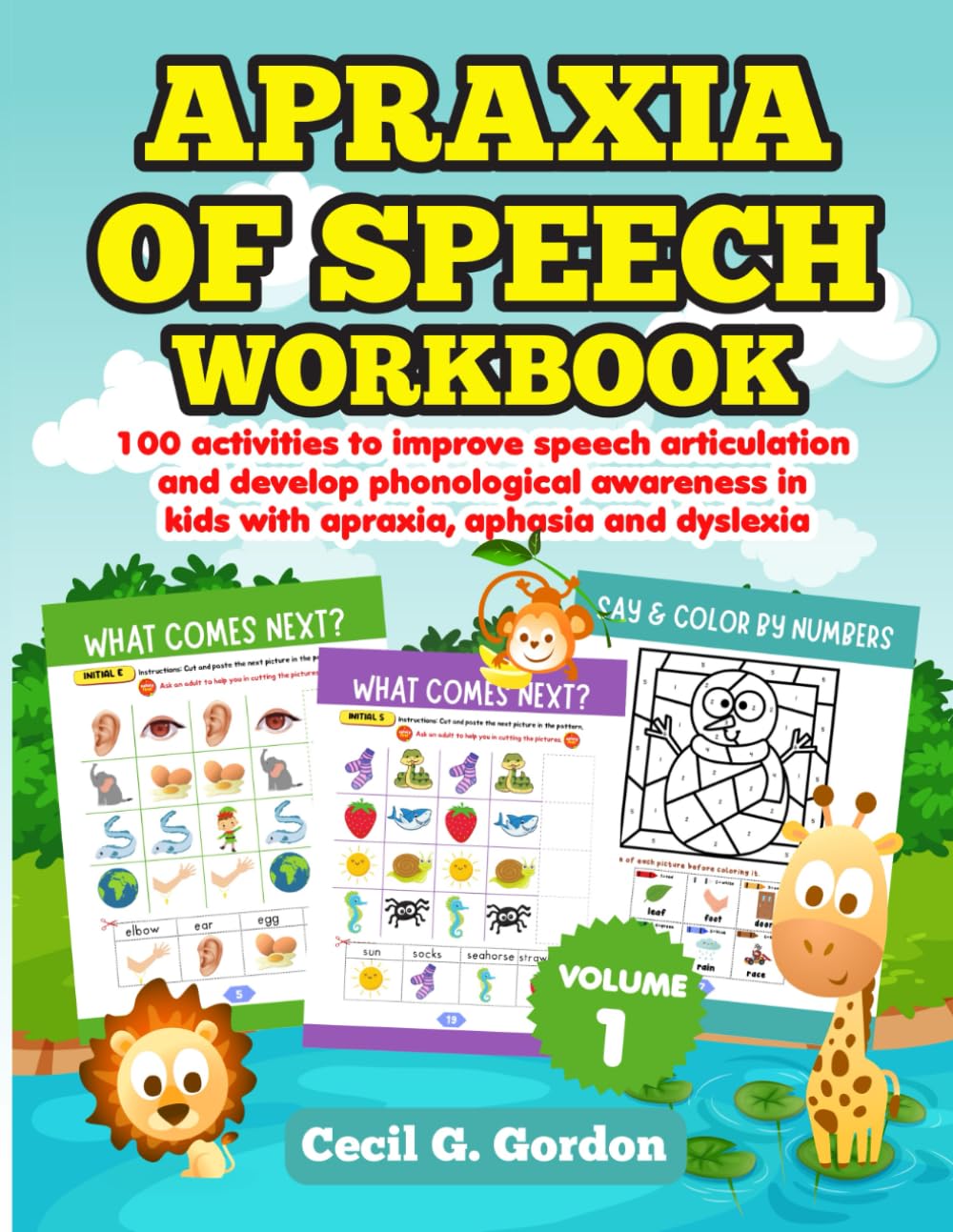 Mua Apraxia of Speech Workbook: 100 activities to improve speech ...