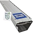 FlowGuard Premium 50-Year Gutter Cover System - White - 6 Inch Aluminum ...