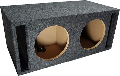 Amazon.com: Car Audio Dual 10" SPL Bass Subwoofer Labyrinth Vent Sub ...