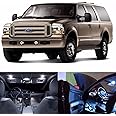 Amazon.com: LED White Lights Interior Package Kit For Ford Excursion ...