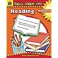 Daily Warm-Ups: Reading, Grade 3 from Teacher Created Resources: Shelle ...