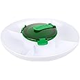 Amazon.com: Casabella Guac-Lock Container with Tray, Green/White : Home ...