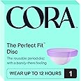 Amazon.com: Cora Menstrual Disc | Reusable Period Disc | Wear Up to 12 ...