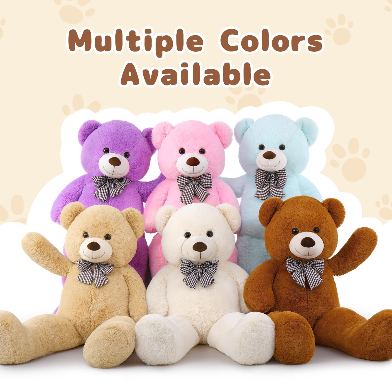 Mua MaoGoLan Life Size Giant Jumbo Teddy Bear 55 inch Big Stuffed ...