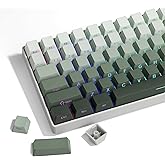 Amazon.com: XVX WOB Keycaps 168 Keys, Double Shot PBT Custom Keycap Set, Minimalist Style White ...