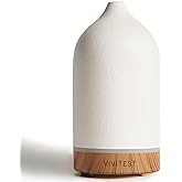 Amazon.com: Vitruvi Stone Diffuser, Ceramic Ultrasonic Essential Oil Diffuser for Aromatherapy ...