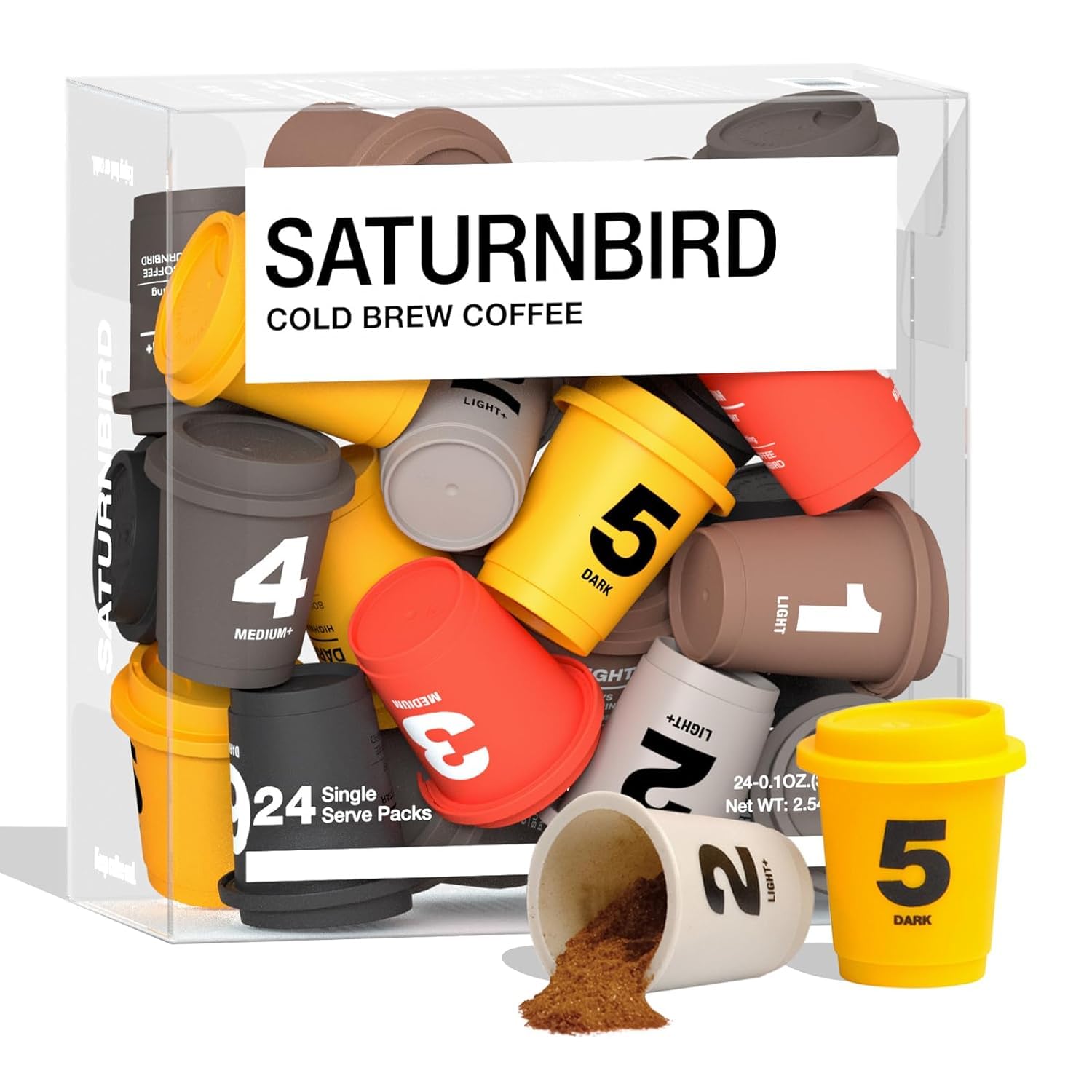 Mua SATURNBIRD Specialty Coffee Instant Cold Brew, Light/Medium/Dark ...