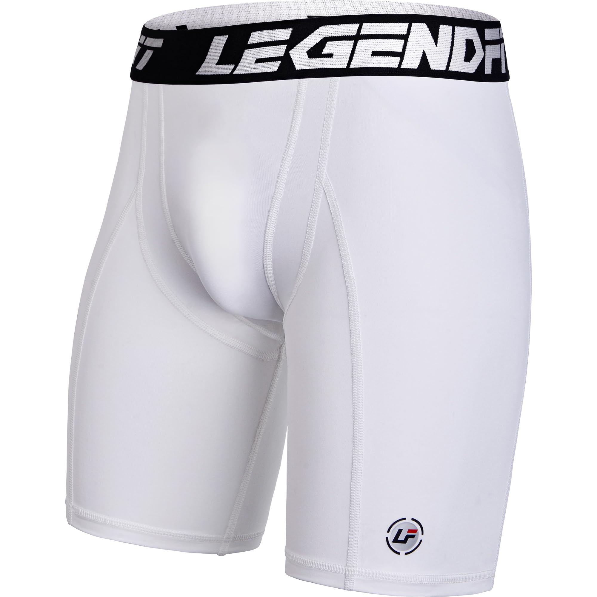 Legendfit Men Baseball Football Straps Compression Shorts w/Cup Pocket ...