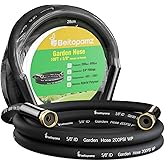 Amazon.com: Beitopamz Short Garden Hose 10 ft x 5/8 in Male to Female ...