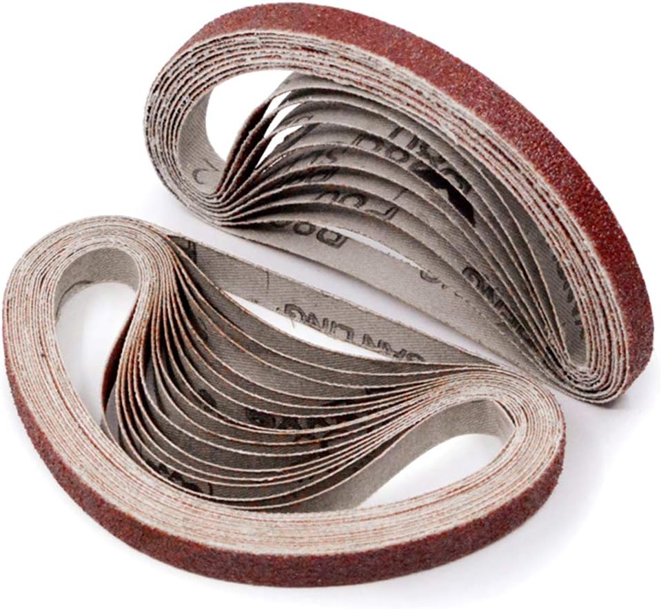 3-8-inch-x-13-inch-sanding-belt-80-grit-aluminum-oxide-sanding-belts