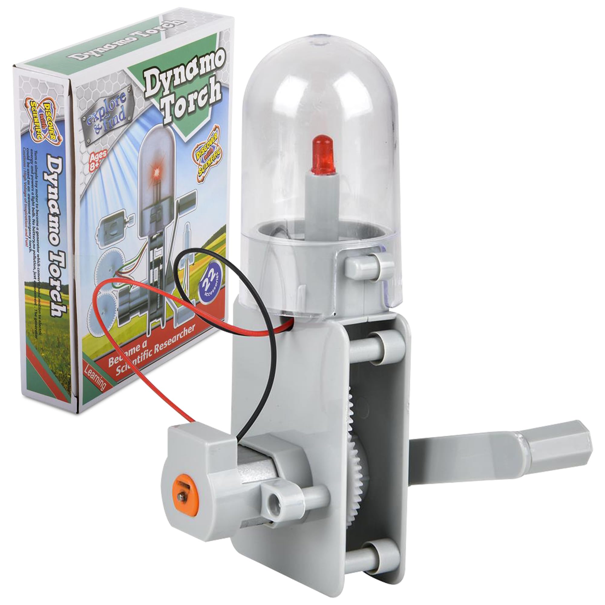 Mua Dynamo Science Kit, 22 Pcs DIY Hand Crank Generator Science ...