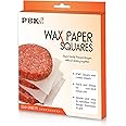 Amazon.com: Hamburger Patty Paper Sheets, Wax Paper Squares 250 pcs 6 ...