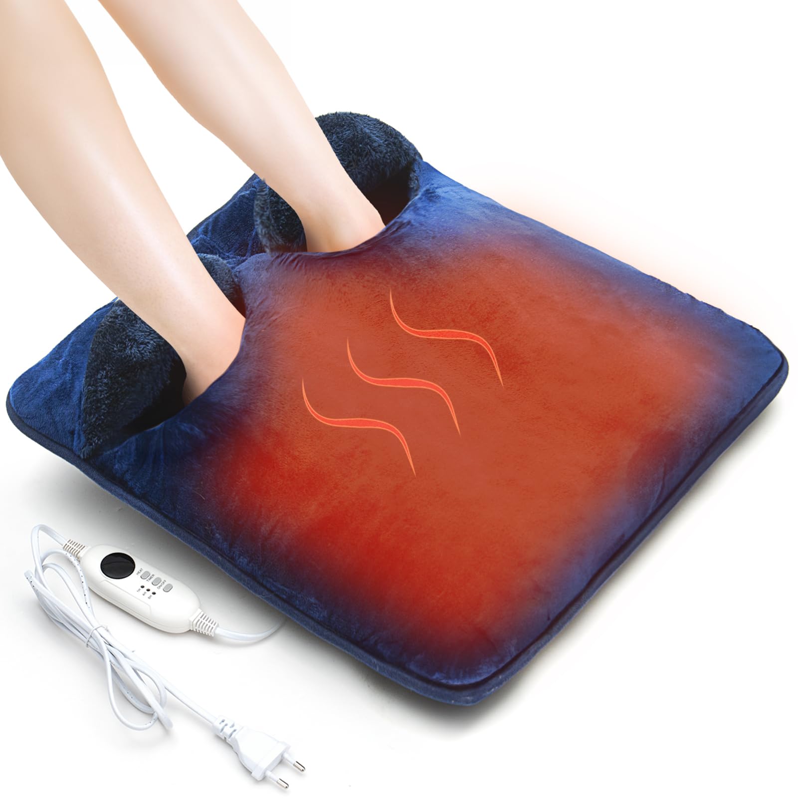 Double Sided Foot Warmer Full Wrap-Around with LCD Display & 8 Hrs ...