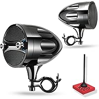 Amazon.com: KSPEAKER Motorcycle Speakers Bluetooth Waterproof Radio ...