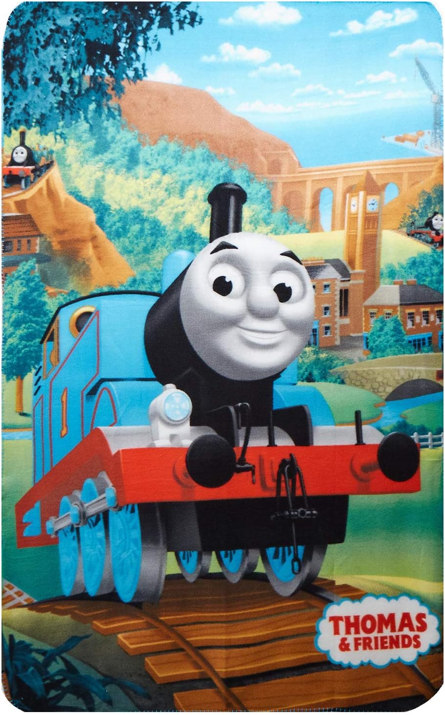 Fleece blanket Thomas & Friends 100 x 150 cm for children to cuddle ...