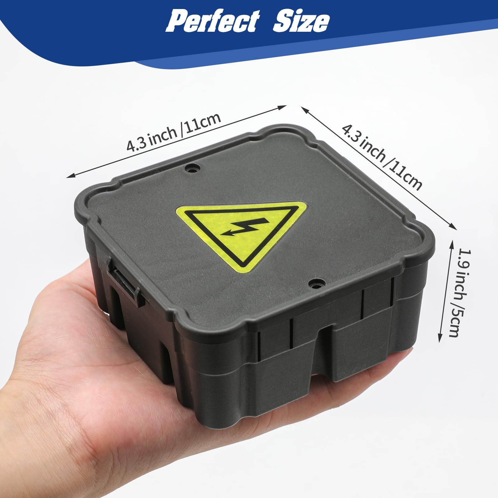Mua Open Splice Junction Box (6 Pack), One-Piece Splice Box. Easy 5 ...