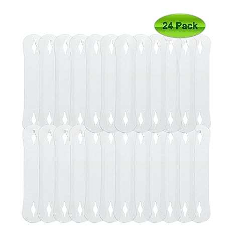 Amazon.com: 24-Pack Invisible Tie Stay Tie Keeper Alternative to Tie ...