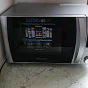 Candy CMXG 22 DS Forno Microonde con Grill, 22 Litri, Argento: Amazon ...