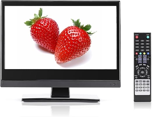 Small Flat Screen TV - Perfect Kitchen TV - 13.3 inch LED TV - Watch ...