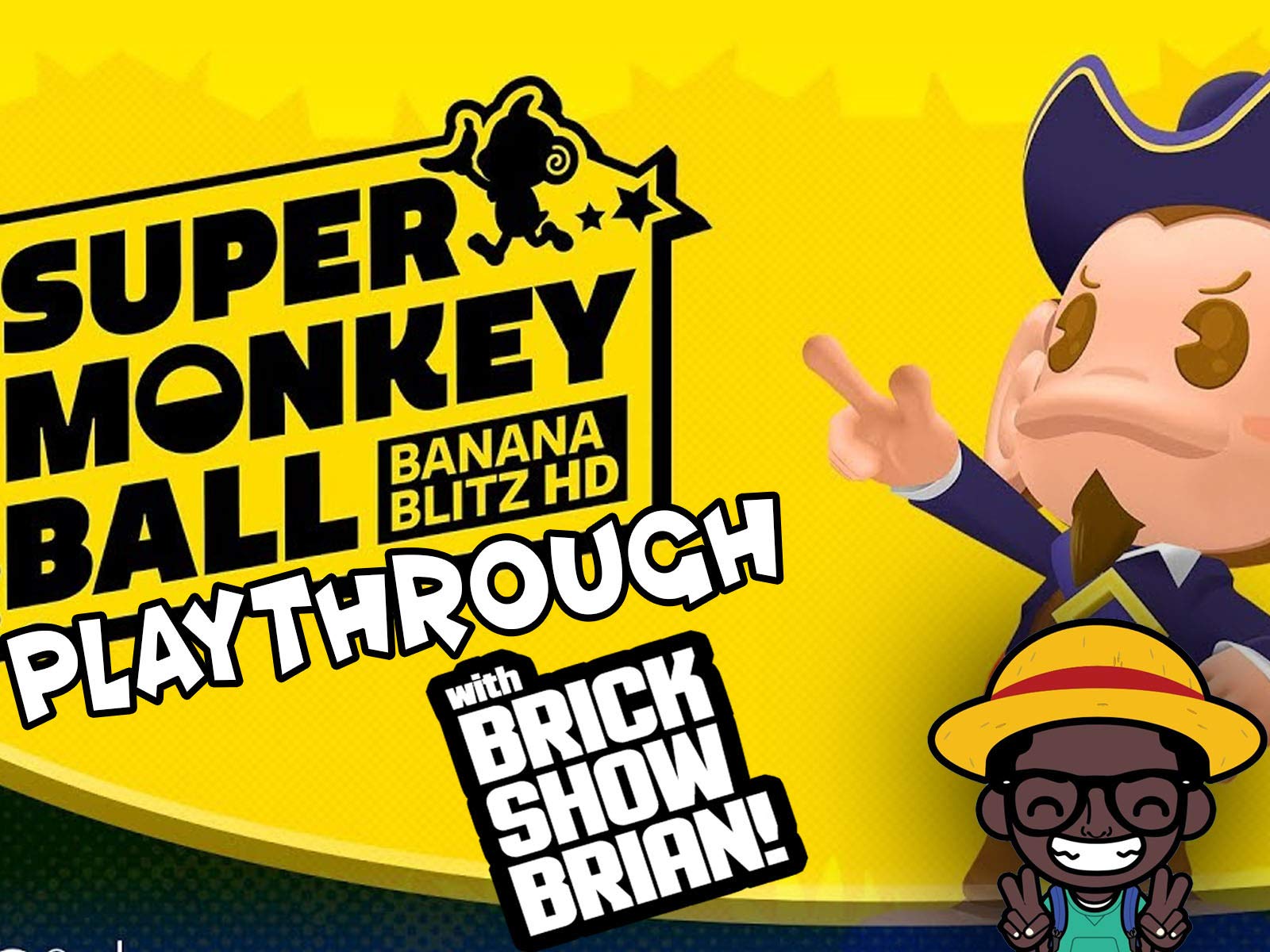 Watch Super Monkey Ball Banana Blitz HD Playthrough With Brick Show ...