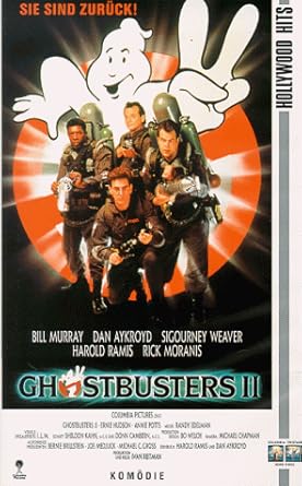 Amazon.com: Ghostbusters 2 [VHS]: Bill Murray, Dan Aykroyd, Sigourney ...