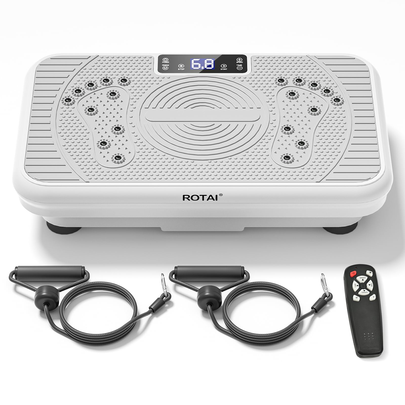 ROTAI Vibration Plate, Lymphatic Drainage Massager for Circulation ...