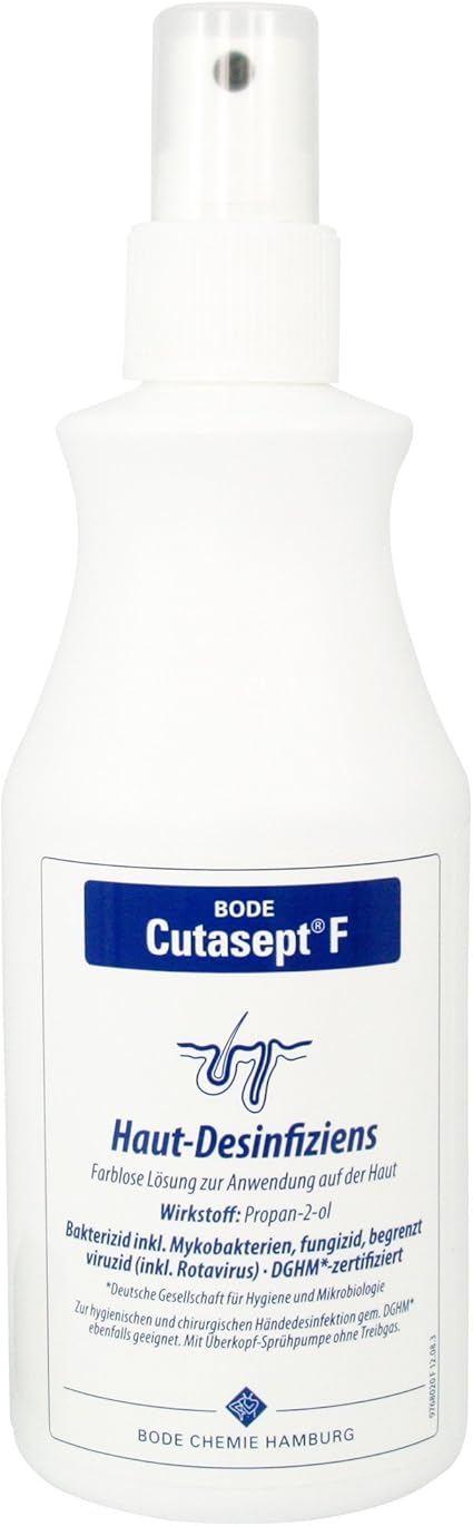 Cutasept F Colourless Skin Antiseptic - 8.4 Oz spray bottle: Amazon.co ...