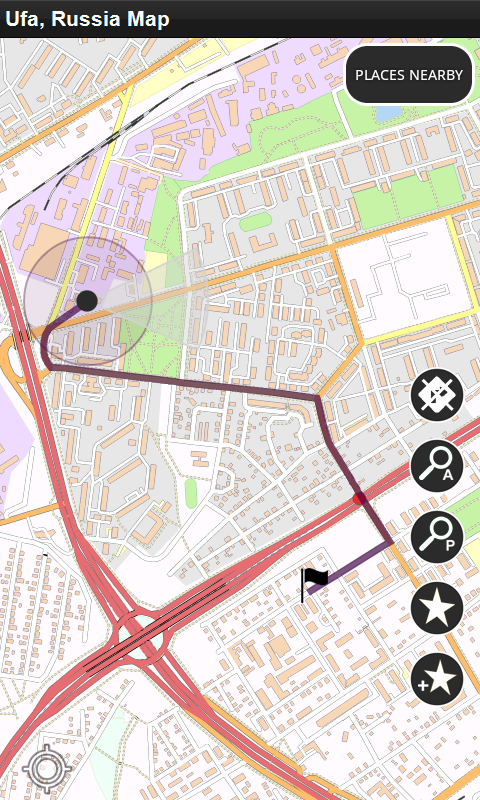 Ufa, Russia - Offline Map: Amazon.com.au