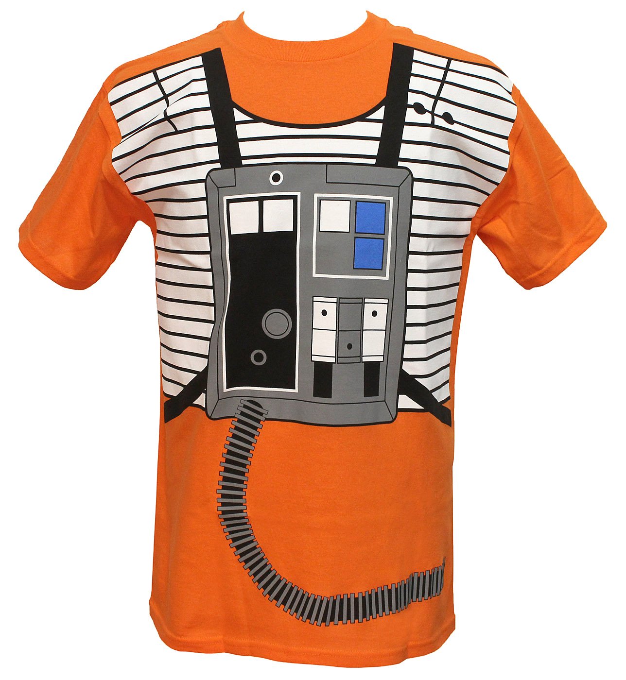 STAR WARS I Am Luke Skywalker Flight Suit Mighty Fine Adult Costume T ...