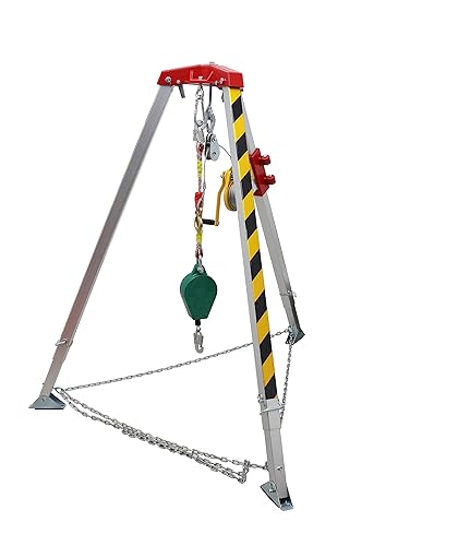Confined Space Tripod Kit Confined Space Rescue Tripod Aluminum Alloy ...