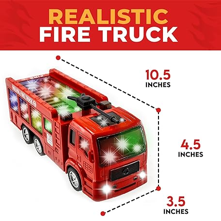 Mua WolVolk Electric Firetruck Toy - Unstoppable Adventure with The ...