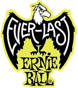 Amazon.com: Ernie Ball 4038 Ever**** String Logo Sticker - Green ...