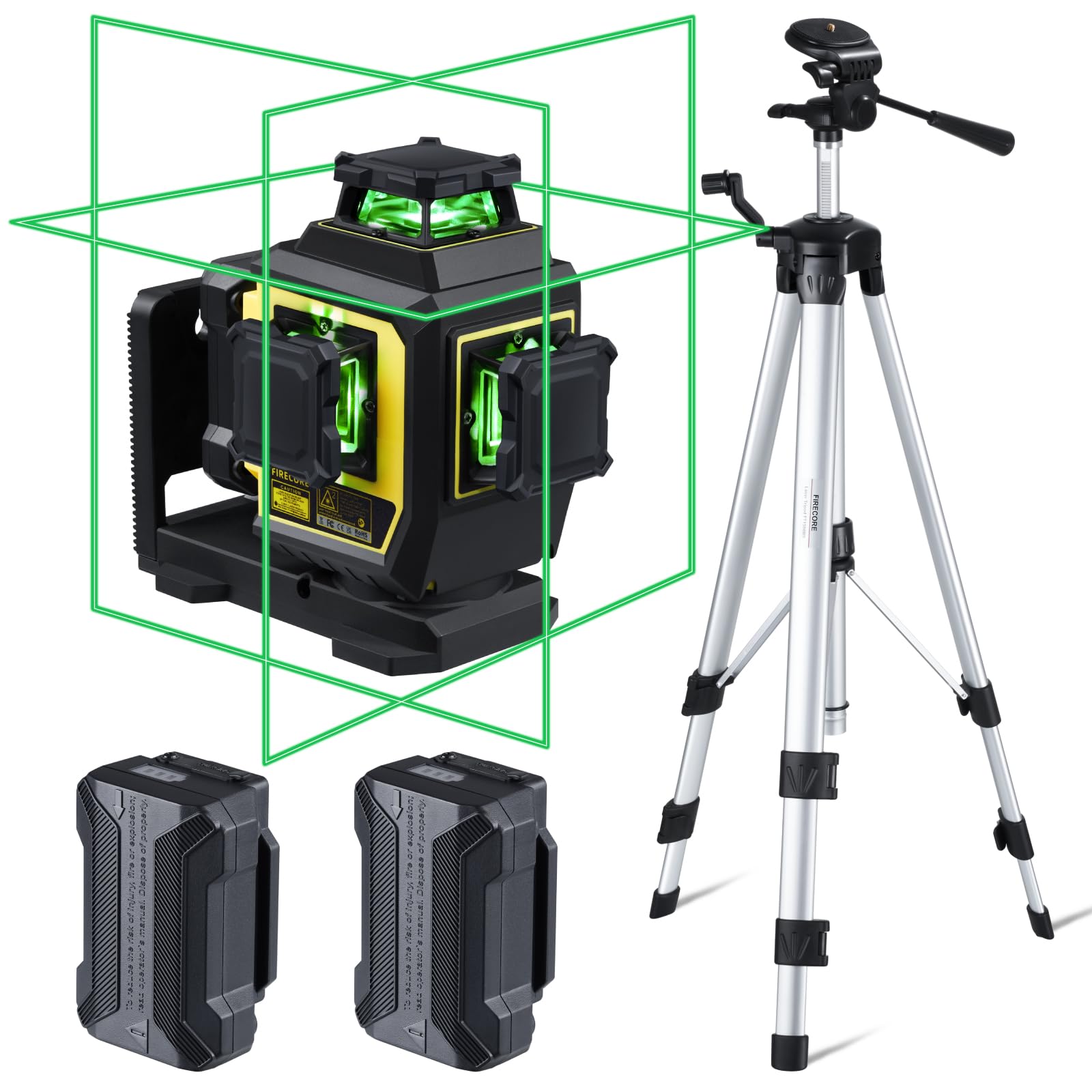 Mua Firecore Laser Level 360 Self Leveling with Tripod, 3 X 360 Green ...