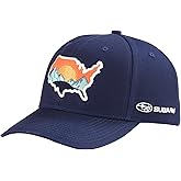 Amazon.com: Subaru Genuine Logo Star Cluster Snapback Cap Hat Impreza ...