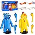 Amazon.com: Gang Beasts Action Figures | Blue & Yellow| Collectible ...