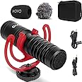 Amazon.com : Movo VXR10-PRO External Video Microphone for Camera with Rycote Lyre Shock Mount ...