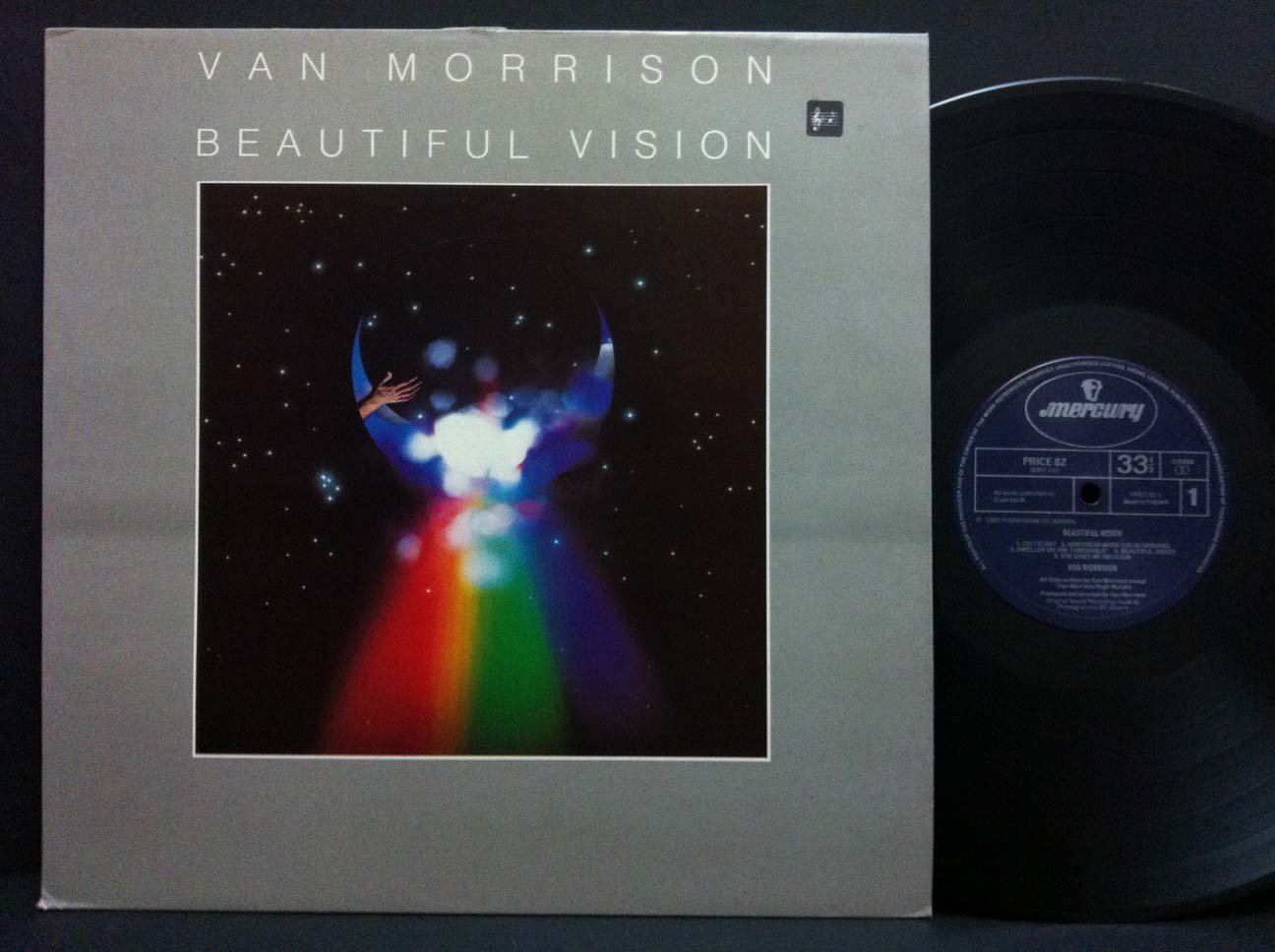 Van Morrison - Beautiful Vision LP (Vinyl Album) Dutch Mercury 1982 ...