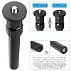 HUNTPAL 3 Section Pole Extension Tube Mount Extender Telescopic Rod for ...