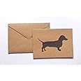 Amazon.com : Dachshund Stationery Note Card Set : Health & Household