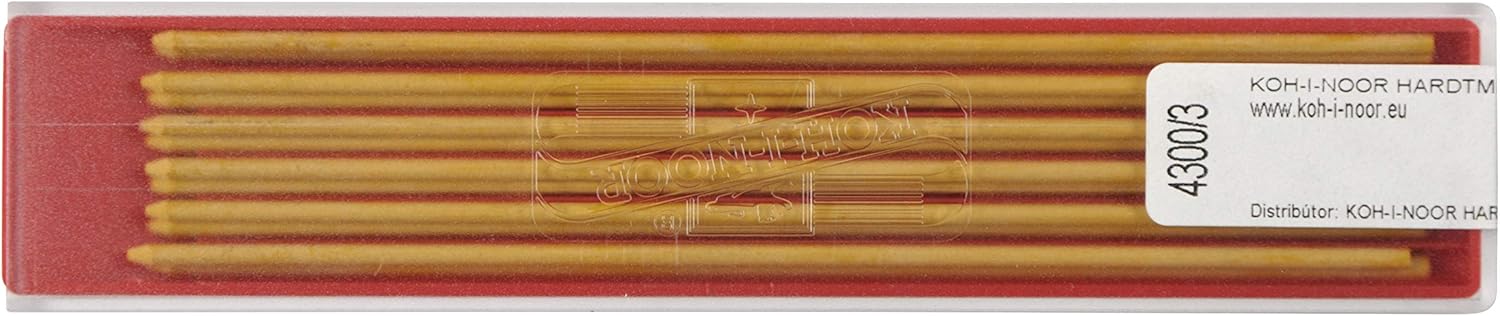 KOH-I-NOOR - Mine colorate per matita meccanica, diametro: 2 mm, 120 mm ...