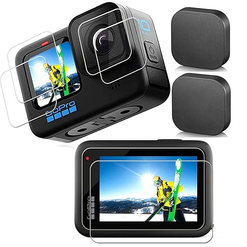 PCTC Screen Protector for GoPro Hero 9/Hero 10/Hero 11/Hero 12 ...