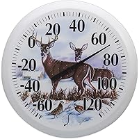 Amazon.com: Springfield Indoor Outdoor Thermometer, Outdoor ...