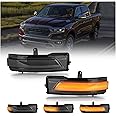 Amazon.com: POPMOTORZ LED Sequential Dynamic Mirror Turn Signal Lights, 2 Pack(LH+RH) LED Amber ...