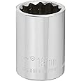 Amazon.com: Crescent 1/2" Drive 12 Point Standard Metric Socket 19mm - CDS79N : Tools & Home ...