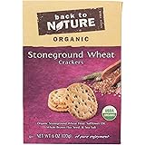 Amazon.com: Back to Nature Crackers, Organic Stoneground Wheat, 6 Ounce